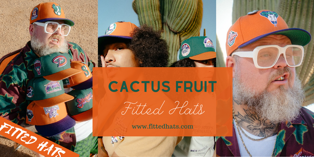 Cactus Fruit Fitted Hats By Hat Club | Hat Club Exclusive