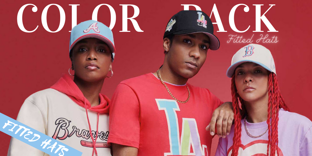 Color oack Blue 2023 Fitted Hats