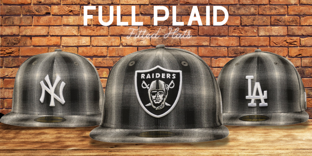 Full Plaid Fitted Hats
