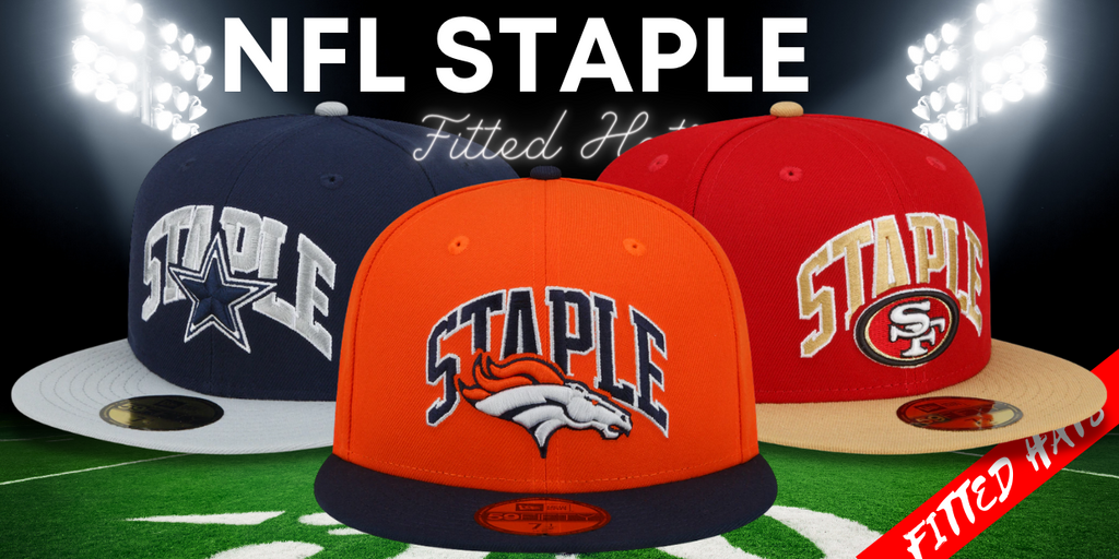 New Era x NFL Staple 2022 Fitted Hats Released (September 12th)