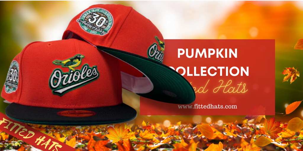 Pumpkin Collection Fitted Hats By Sports World 165 (October 31st)