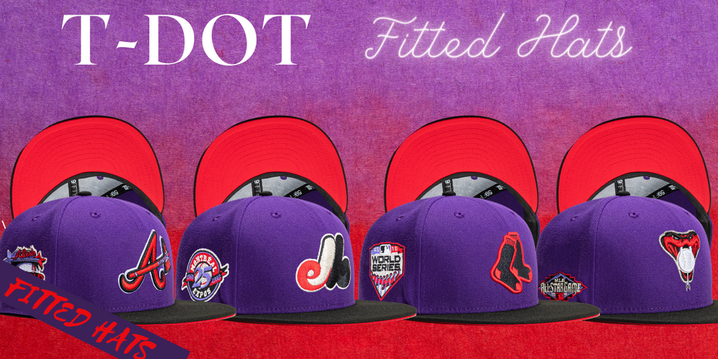 T-Dot Fitted Hats By Hat Club | T-Dot Exclusive Baseball Fitted Caps