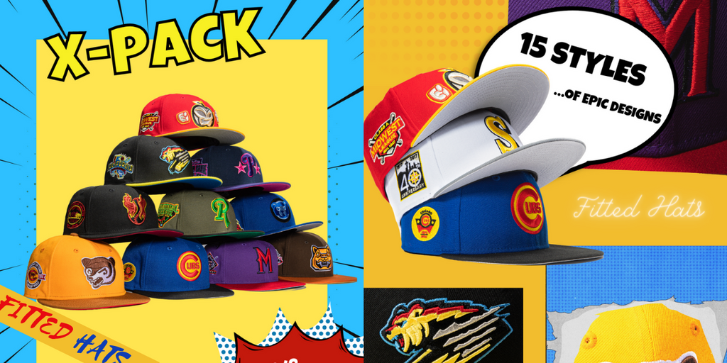 X-Pack Fitted Hats By Hat Club | X-Men Inspired Fitted Caps