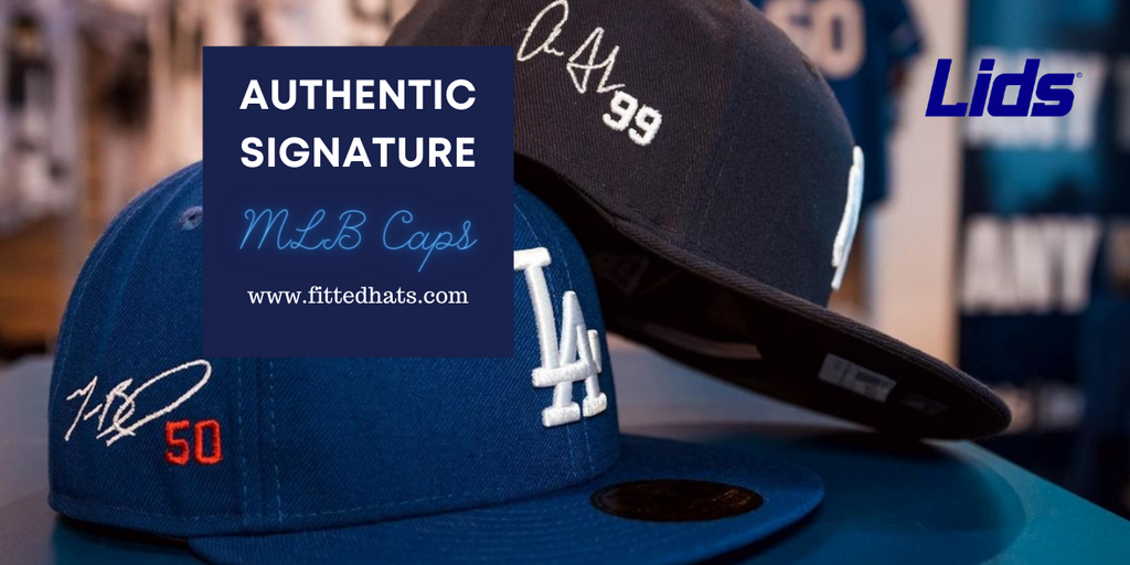 Limited Time Offer: Get an Authentic Signature on MLB Hats at Lids (In