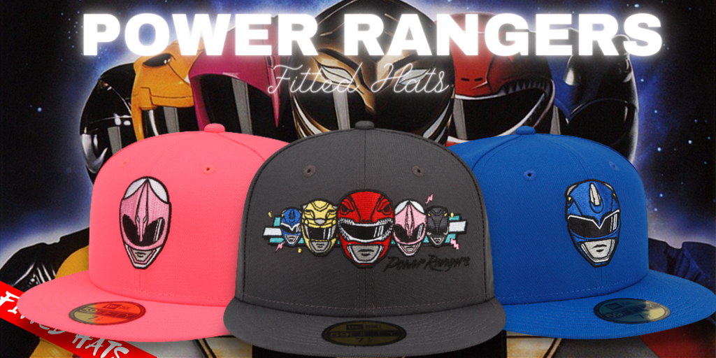 Power Rangers Fitted Hats | Might Morphin Power Rangers Fitted Caps