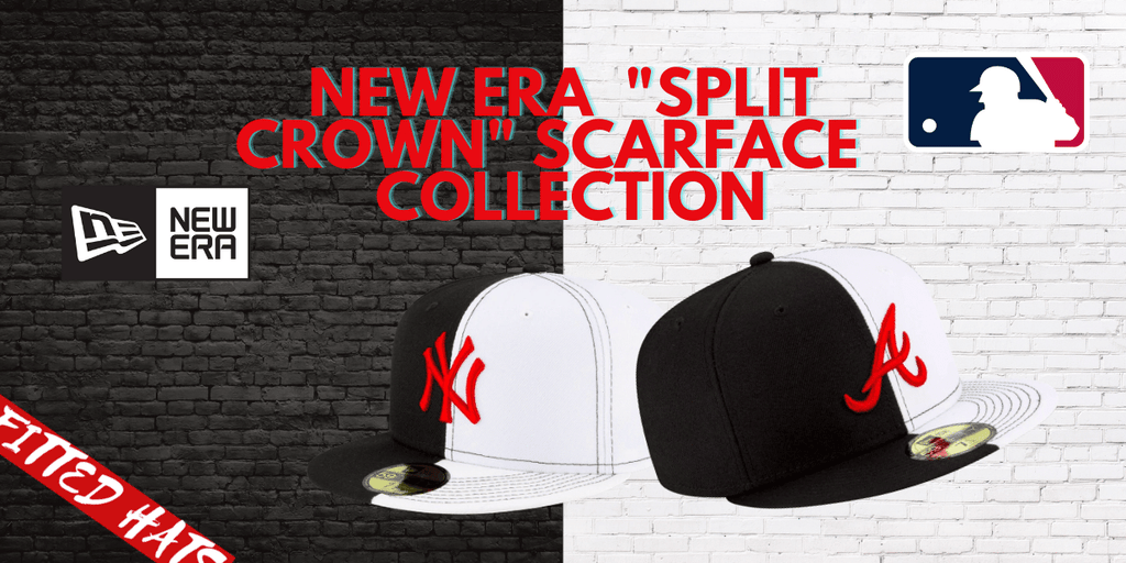 Scarface Fitted Hats | Scarface Hats | Split Crown