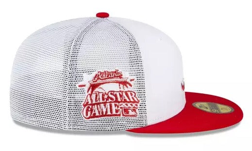 New Era Atlanta Braves 2000 All-Star Game White/Red Trucker Mesh 59FIF