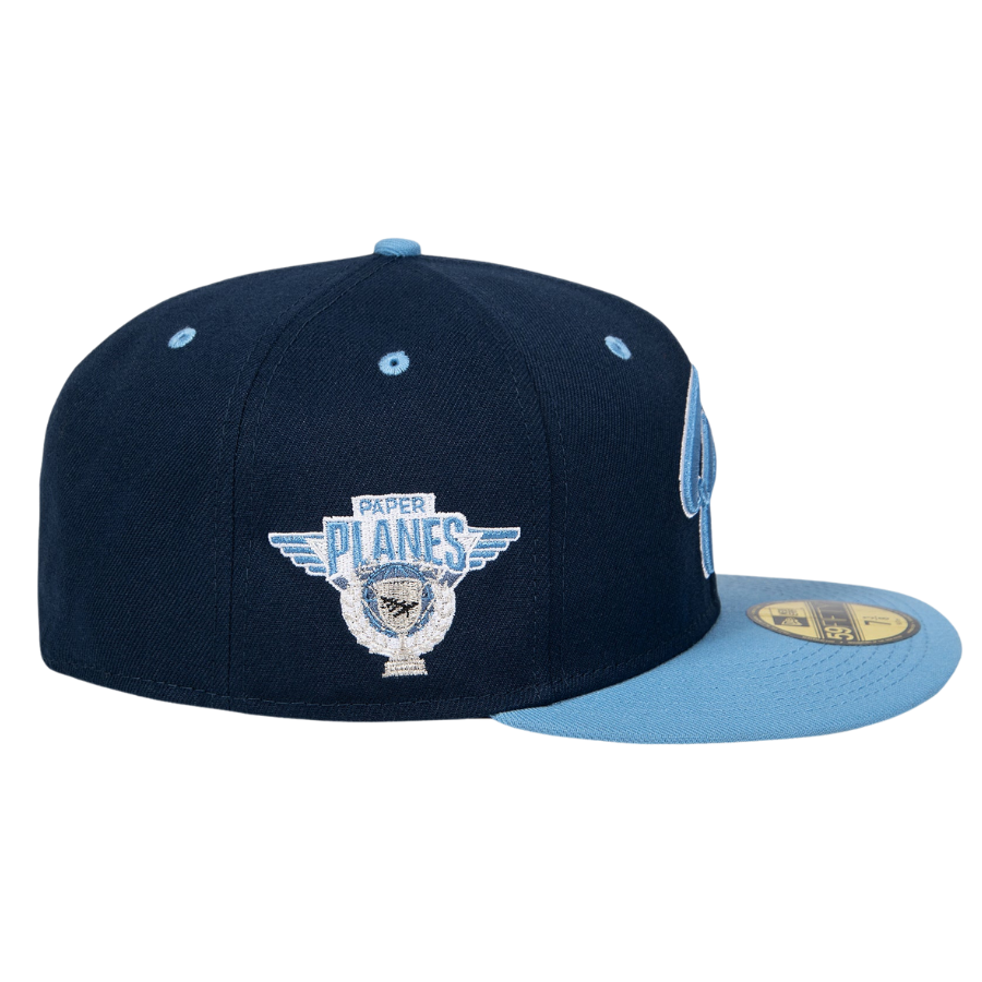 New Era x Paper Plane Scripted Mantra Navy 59FIFTY Fitted Hat