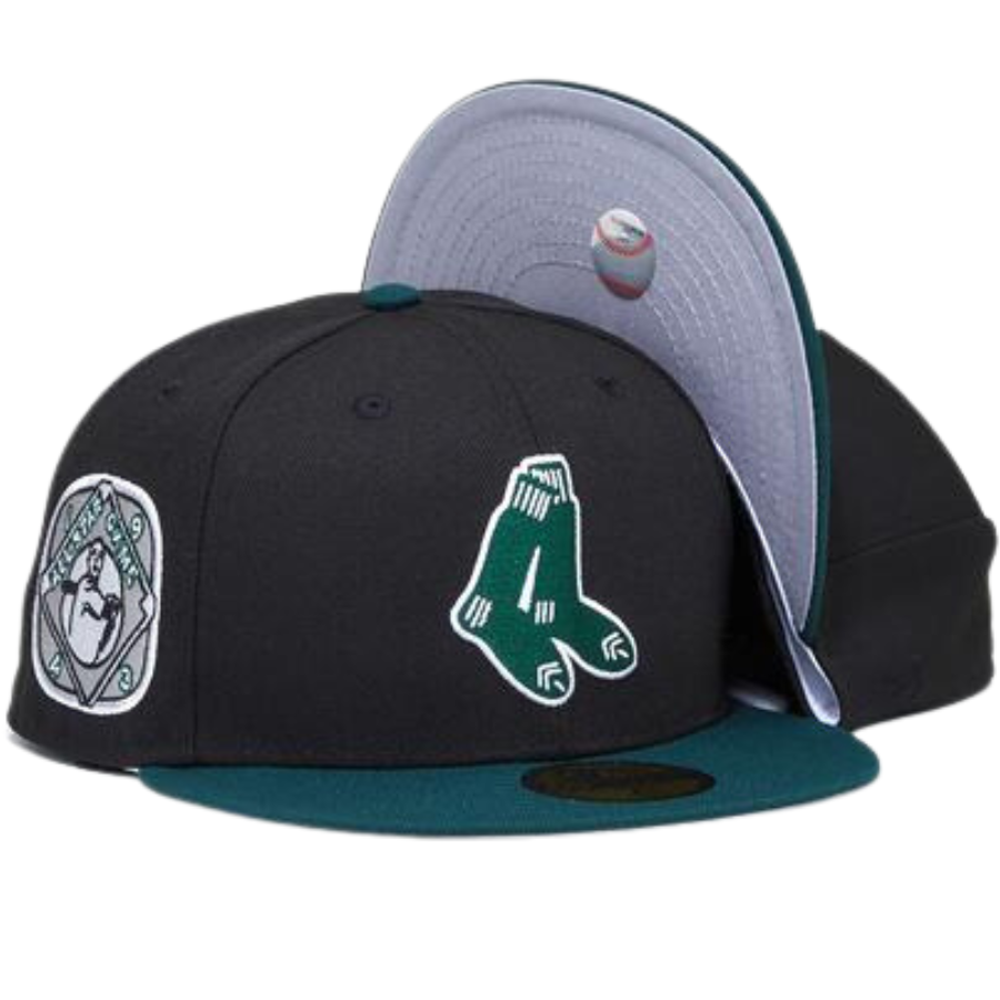 New Era x Eblens Boston Red Sox Black/Dark Green 2023 59FIFTY Fitted Hat