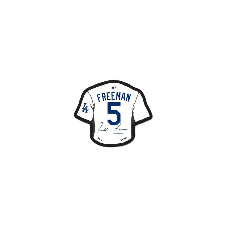 Dodgers Freeman Signature Jersey Fitted Hat Pin