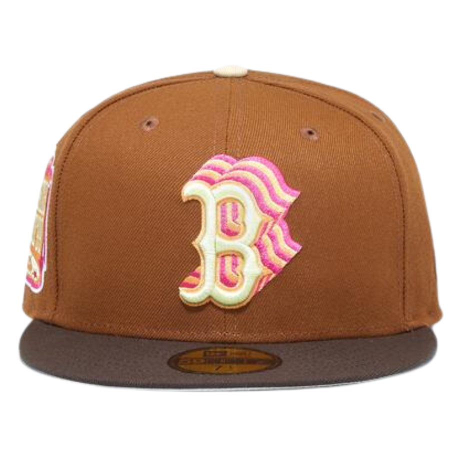 New Era x Eblens Boston Red Sox Toasted Peanut/Walnut 2023 59FIFTY ...