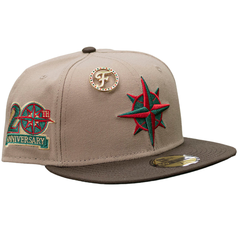 New Era x FAM Seattle Mariners 20th Anniversary Camel/Walnut/Emerald G