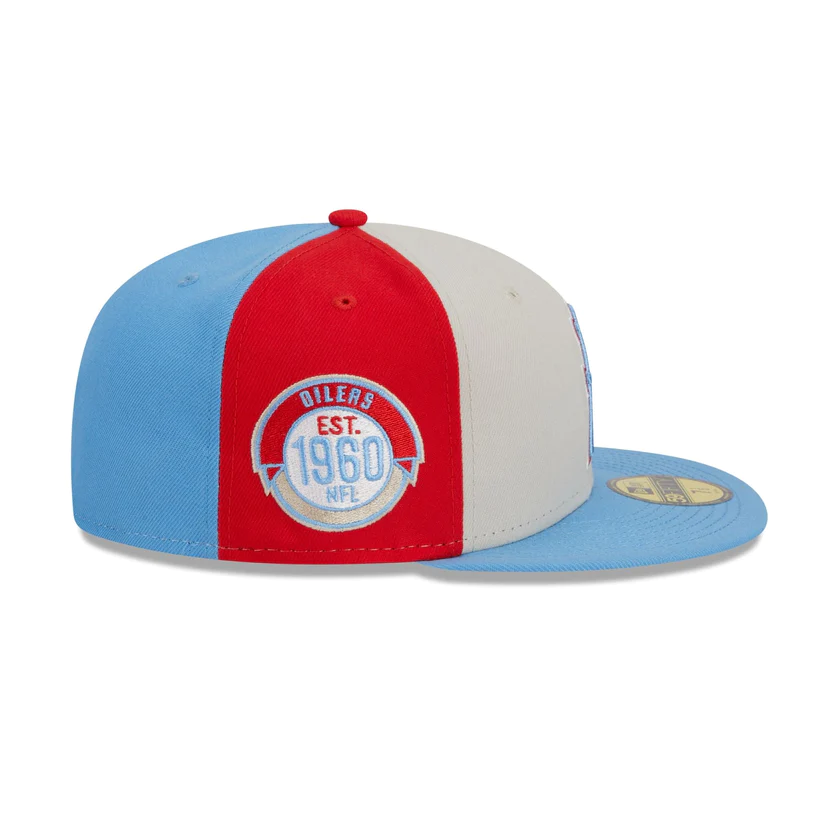 New Era Houston Oilers 2023 Sideline Historic 59FIFTY Fitted Hat