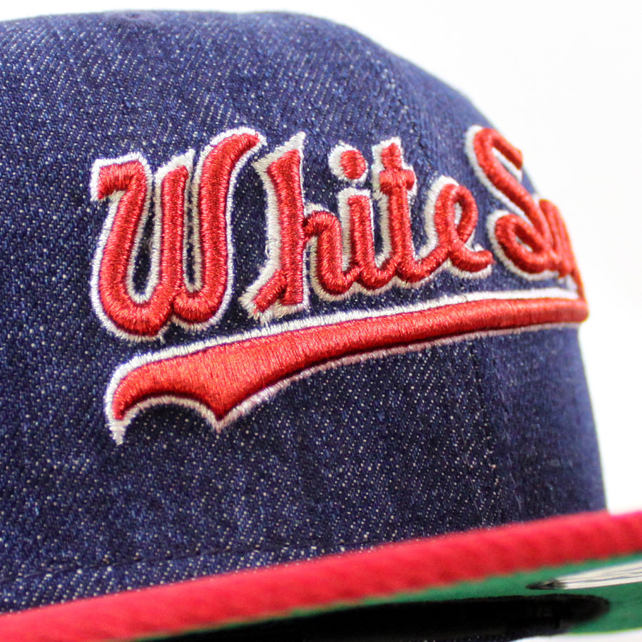 New Era Chicago White Sox Blue Denim/Red 59FIFTY Fitted Hat