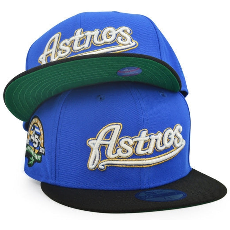 New Era Houston Astros 45th Anniversary Royal Blue/Black 59FIFTY Fitte