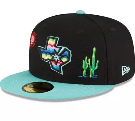 New Era San Antonio Spurs 'Neon Desert' Serape Undervisor 59FIFTY Fitt
