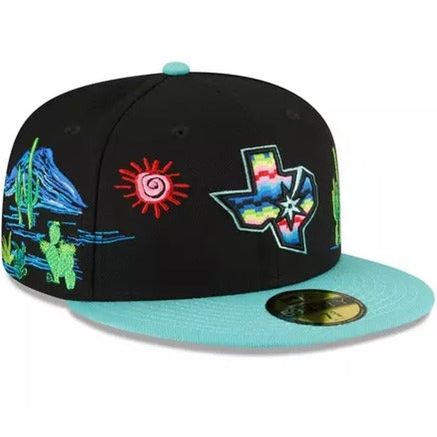 New Era San Antonio Spurs 'Neon Desert' Serape Undervisor 59FIFTY Fitt