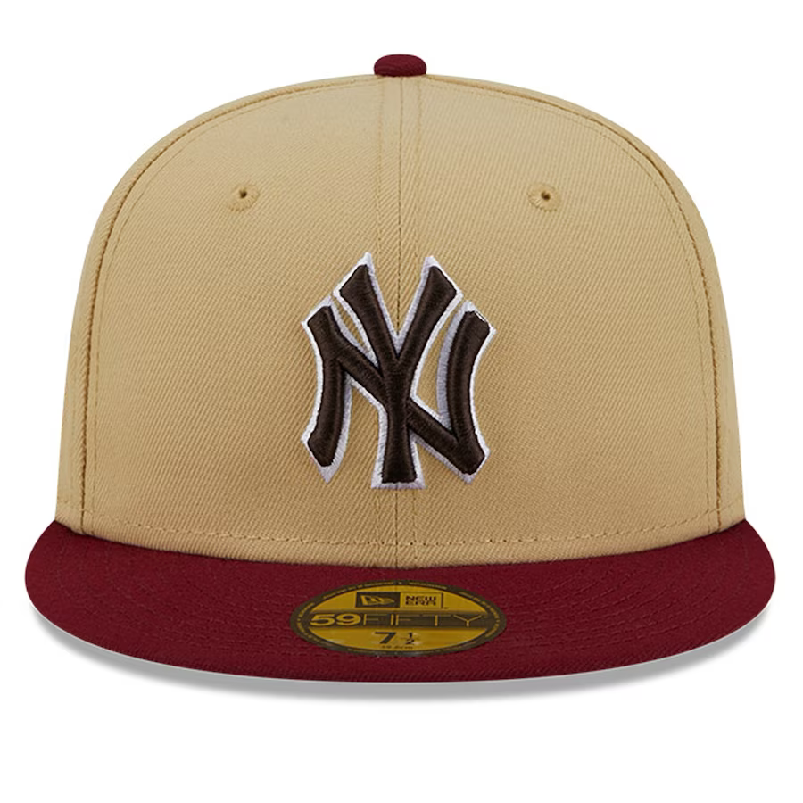 New Era New York Yankees Vegas Gold/Cardinal 2023 59FIFTY Fitted Hat
