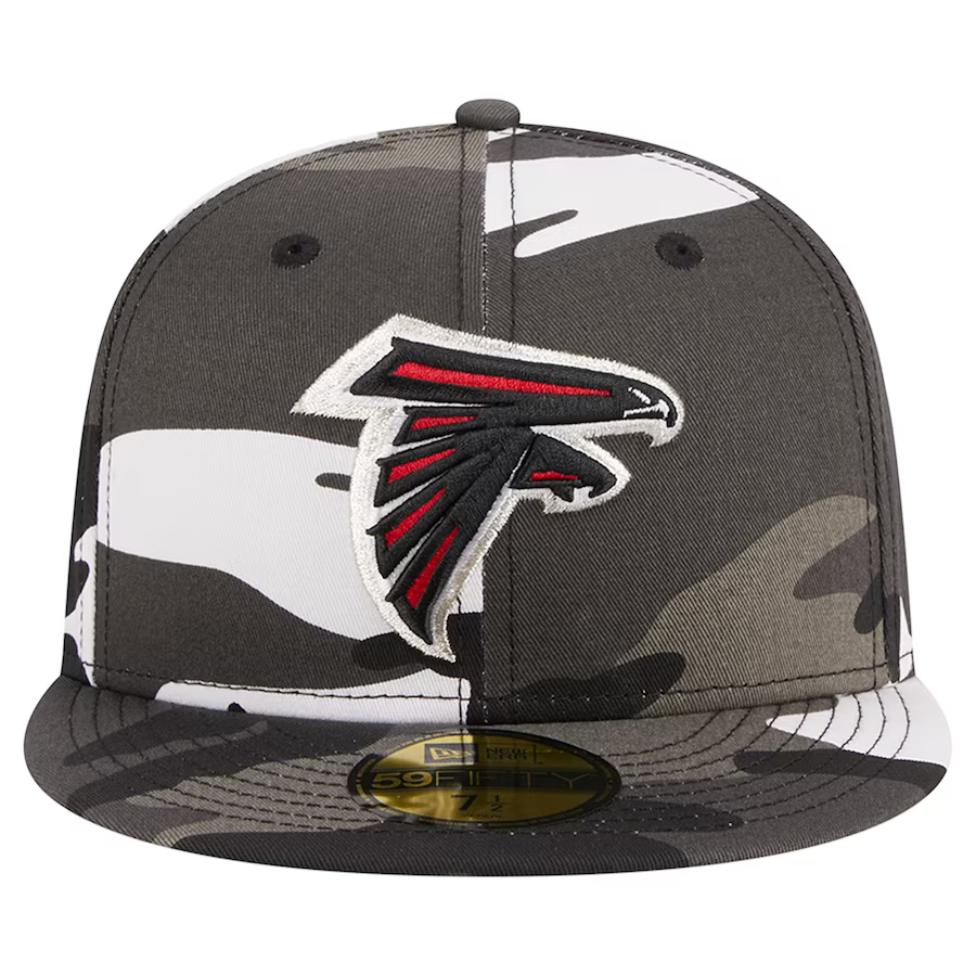 New Era Atlanta Falcons Urban Grey Camo 2023 59FIFTY Fitted Hat