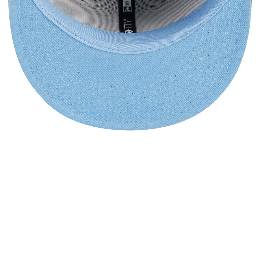 New Era Cincinnati Reds Black/Baby Blue Pastel Undervisor 2023 59FIFTY ...