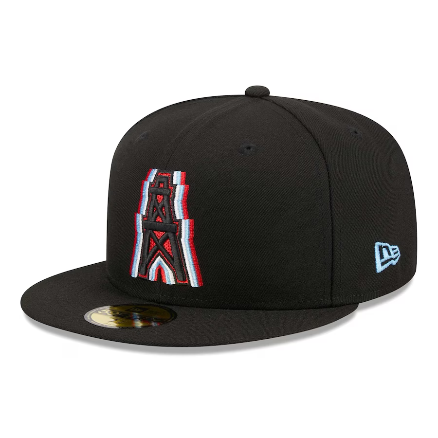New Era Houston Oilers Triple Outline 2023 59FIFTY Fitted Hat