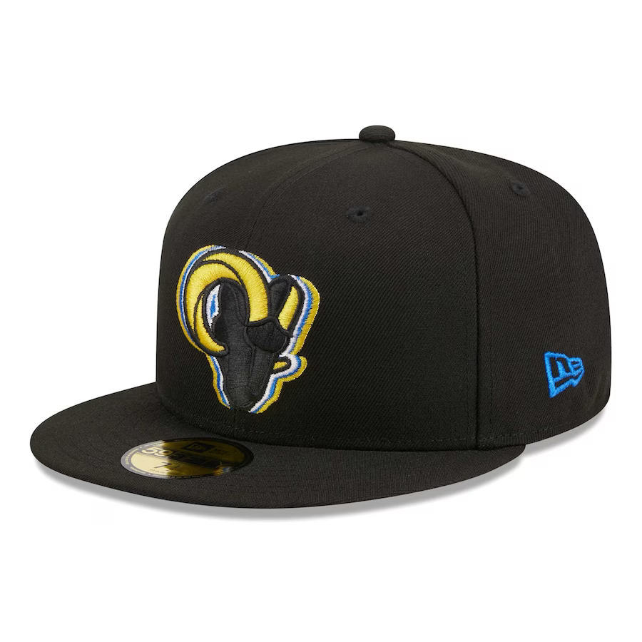New Era Los Angeles Rams Triple Outline 2023 59FIFTY Fitted Hat
