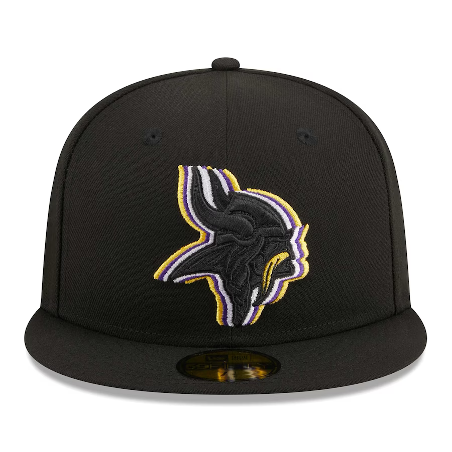 New Era Minnesota Vikings Triple Outline 2023 59FIFTY Fitted Hat