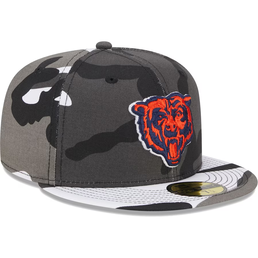 New Era Chicago Bears ALT Urban Grey Camo 2023 59FIFTY Fitted Hat
