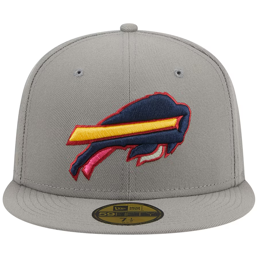New Era Buffalo Bills Gray Color Pack 2023 59FIFTY Fitted Hat