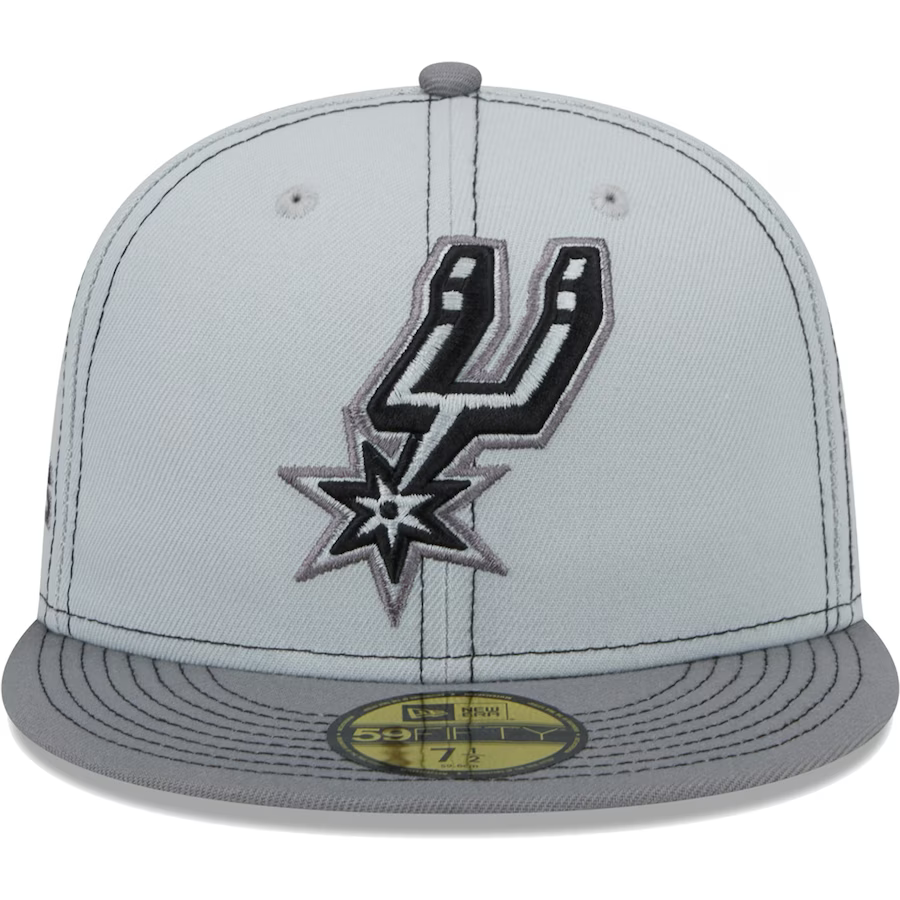 New Era San Antonio Spurs Gray Color Pop 2023 59FIFTY Fitted Hat