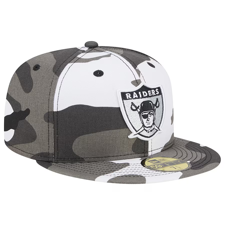 New Era Las Vegas Raiders ALT Urban Grey Camo 2023 59FIFTY Fitted Hat