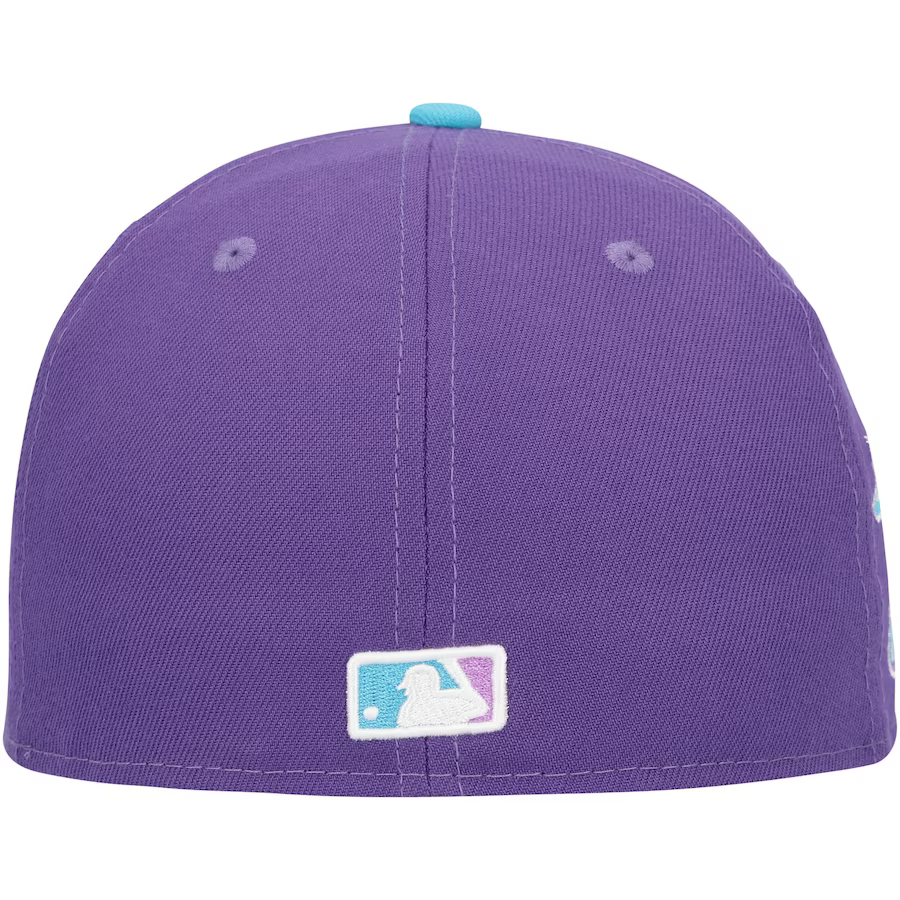 New Era Atlanta Braves Purple Vice 2023 59FIFTY Fitted Hat