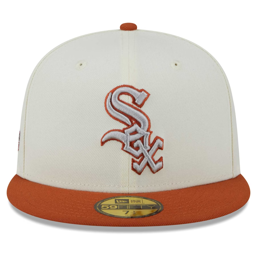 New Era Chicago White Sox Cream/Rust Orange 2023 59FIFTY Fitted Hat