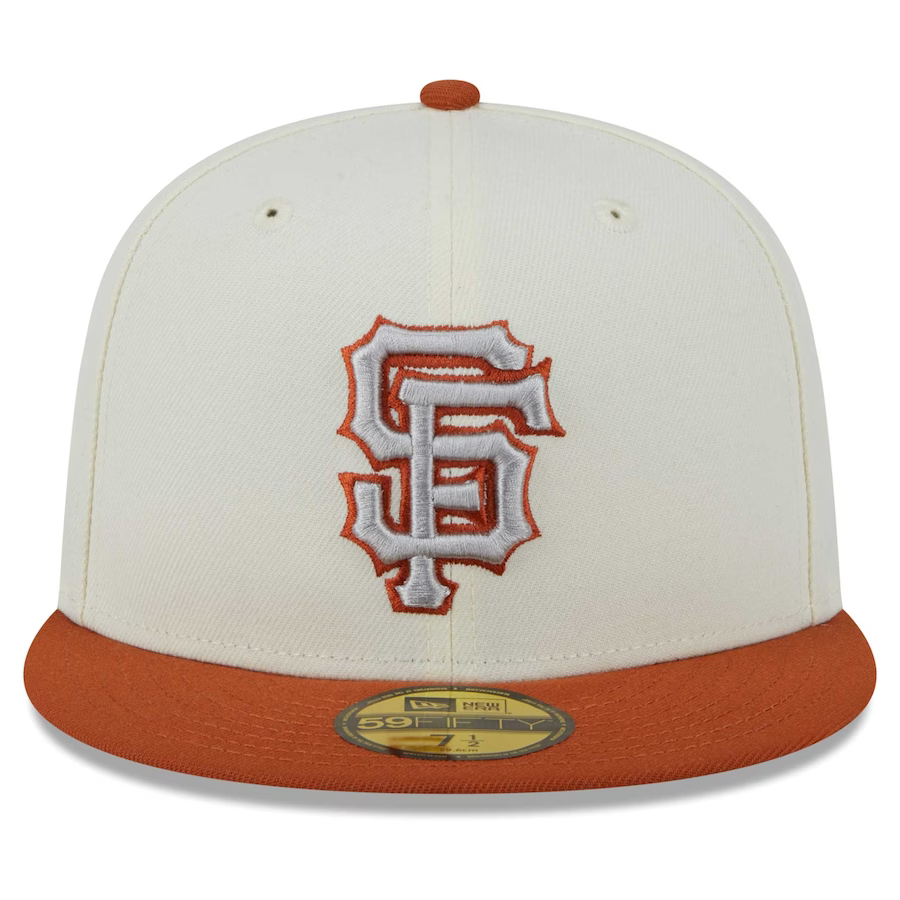 New Era San Francisco Giants Cream/Rust Orange 2023 59FIFTY Fitted Hat
