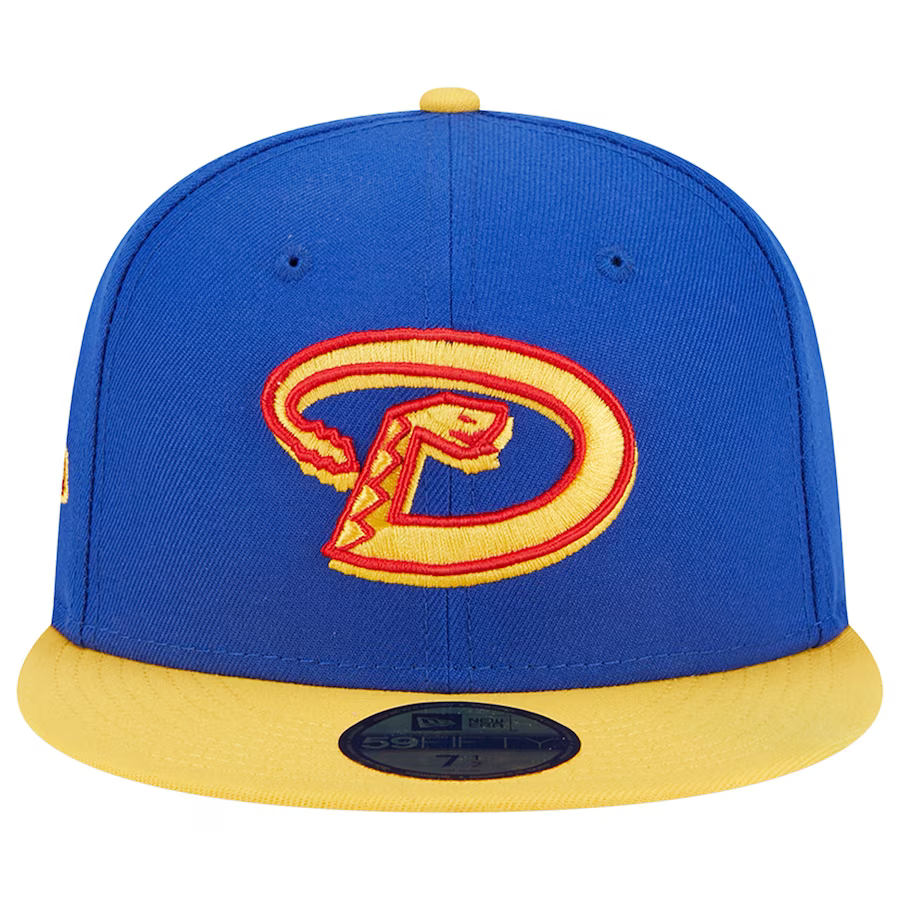 New Era Arizona Diamondbacks Blue/Yellow Empire 2023 59FIFTY Fitted Ha