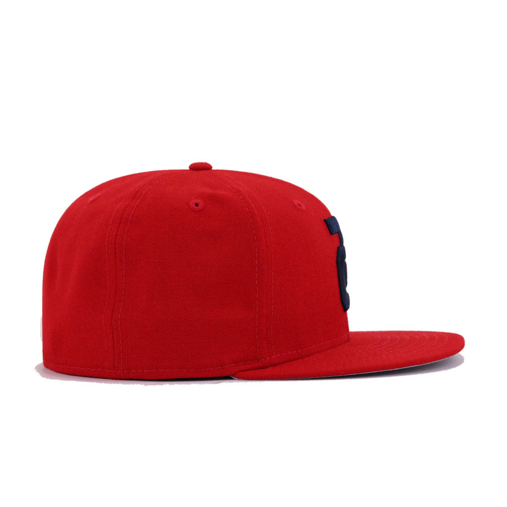 New Era Tulsa Oilers Scarlet 59FIFTY Fitted Hat