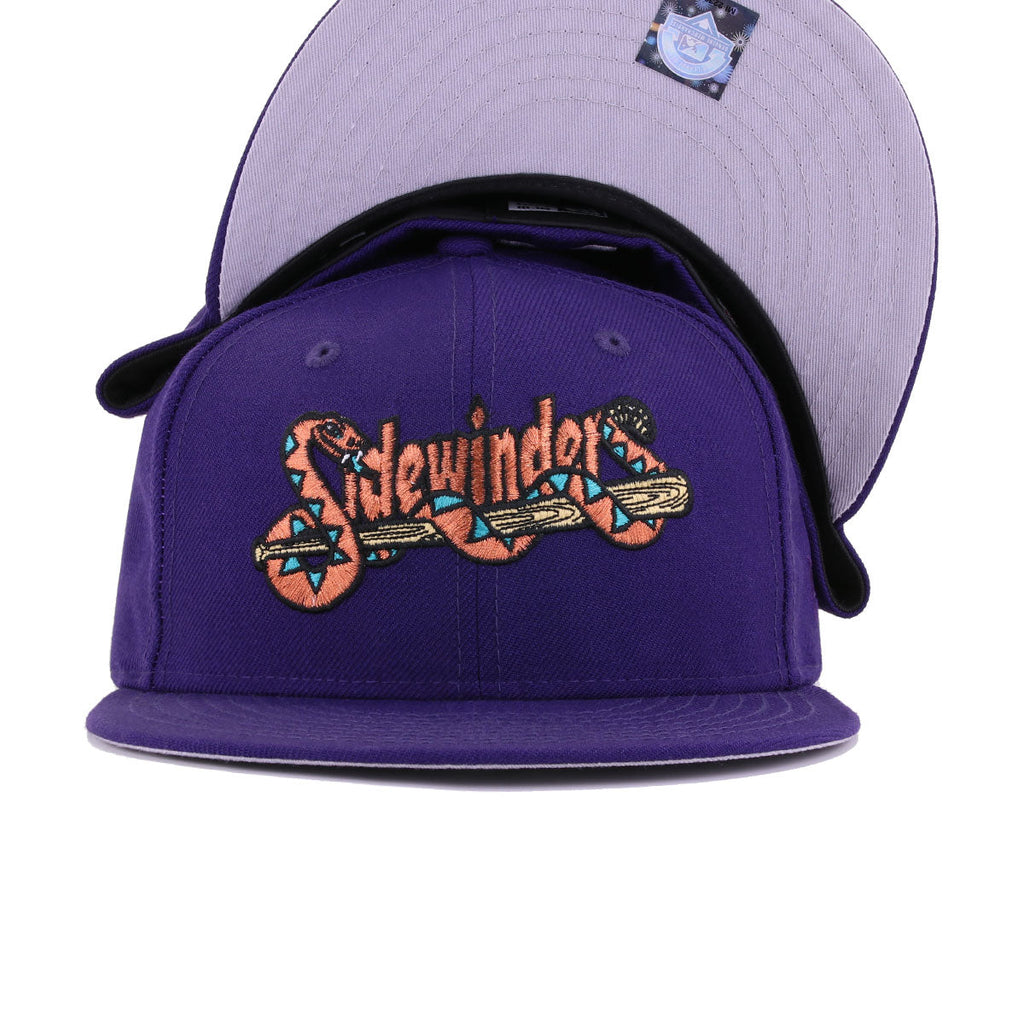 New Era Tucson Sidewinders Purple 59FIFTY Fitted Hat