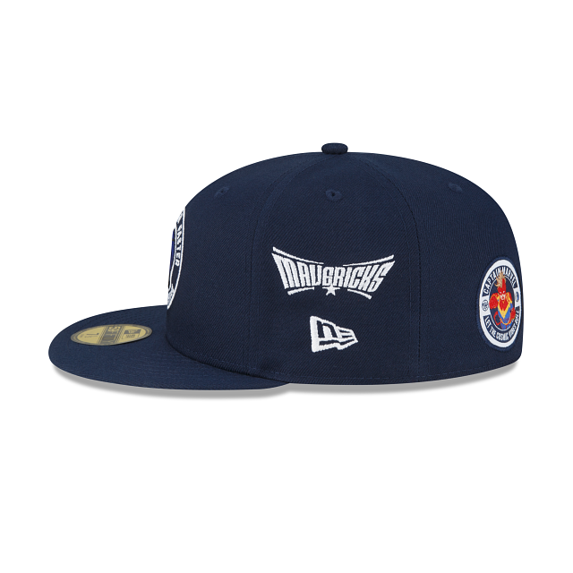 New Era Marvel X Dallas Mavericks Blue 2023 59FIFTY Fitted Hat