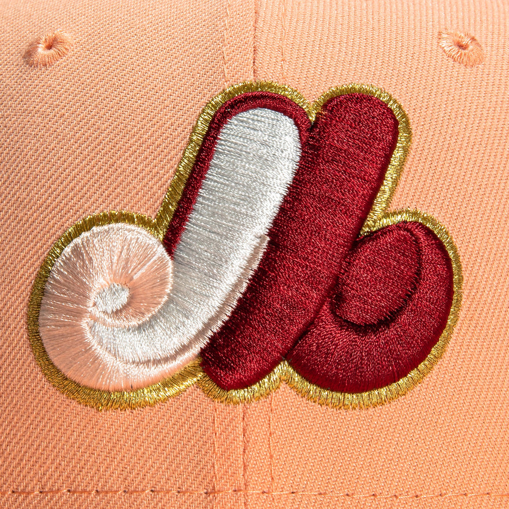 New Era Rose Gold Montreal Expos 25th Anniversary 59FIFTY Fitted Hat