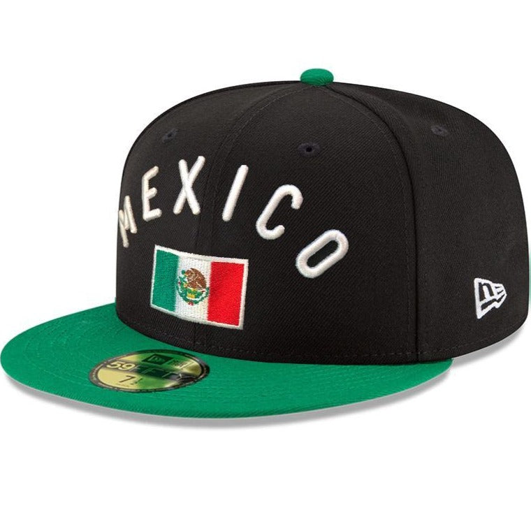 New Era México Script & Flag 59FIFTY Fitted Hat