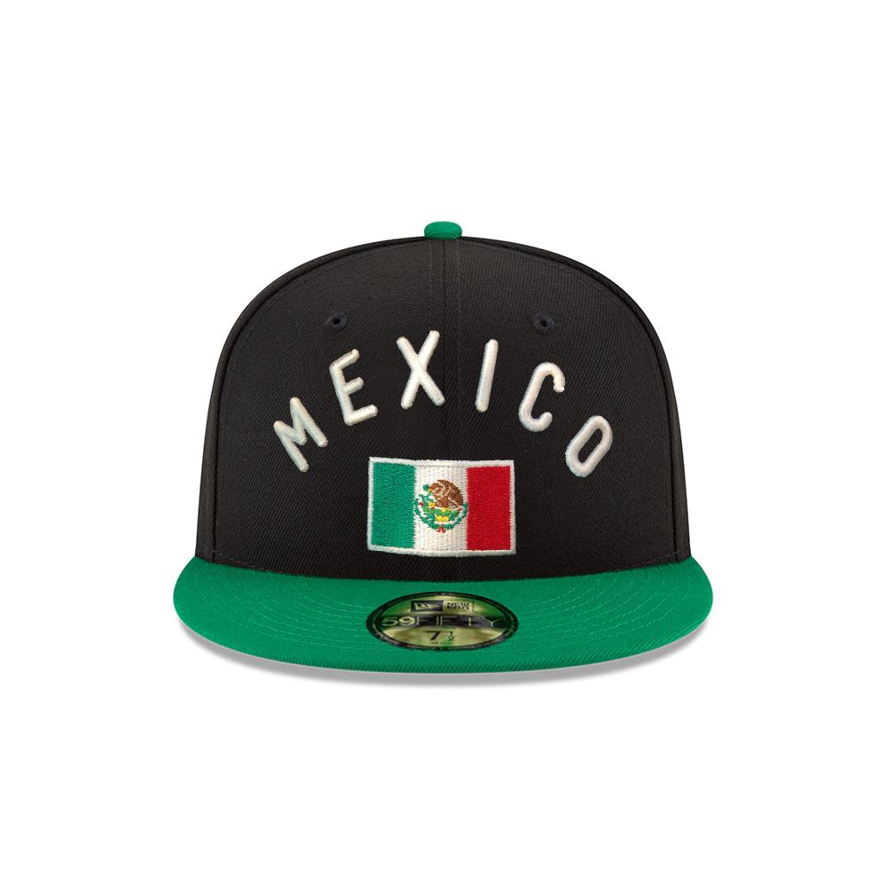 New Era México Script & Flag 59FIFTY Fitted Hat