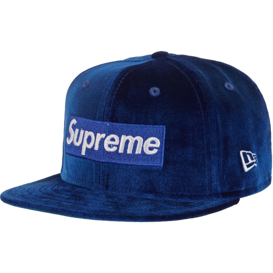 New Era Supreme Blue Velvet 59FIFTY Fitted Hat