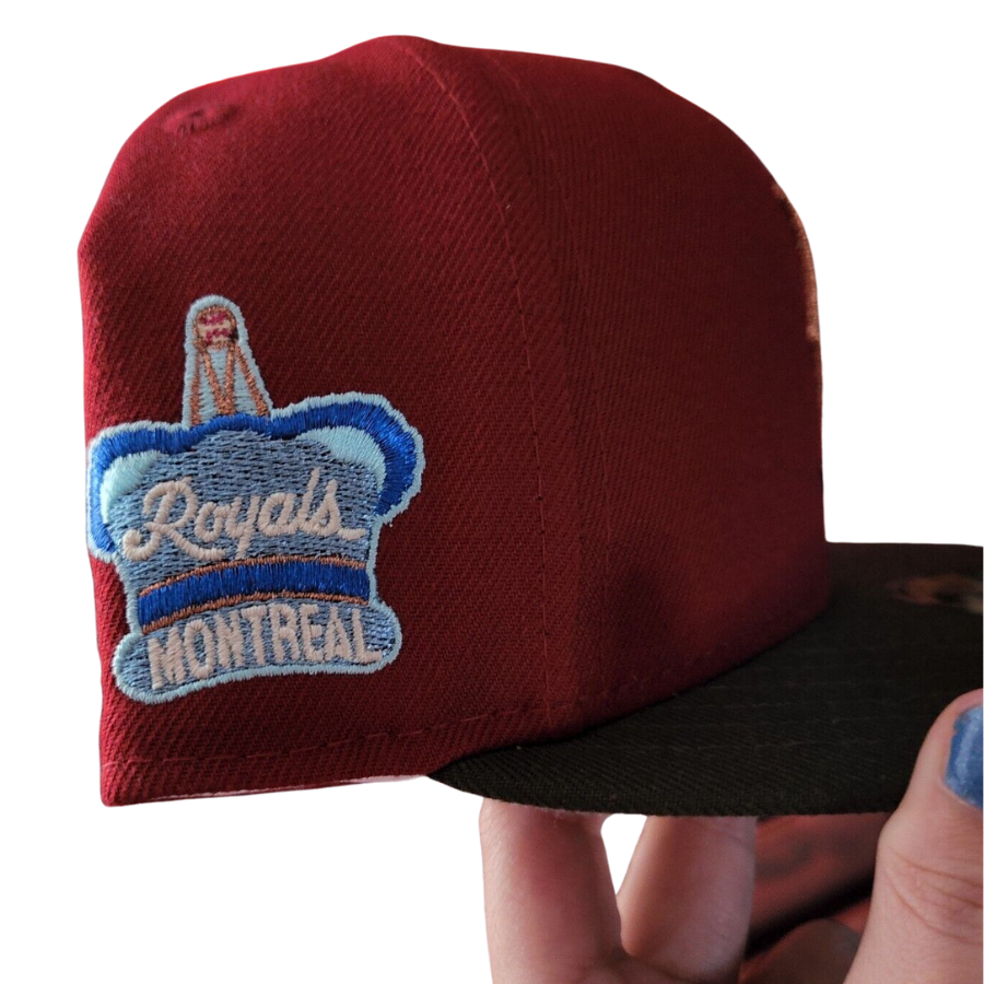 New Era Montreal Royals Burgundy/Copper/Brown 59FIFTY Fitted Hat