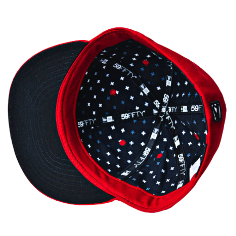 New Era x Dionic TATC Amsterdam Squab Red 59FIFTY Fitted Hat