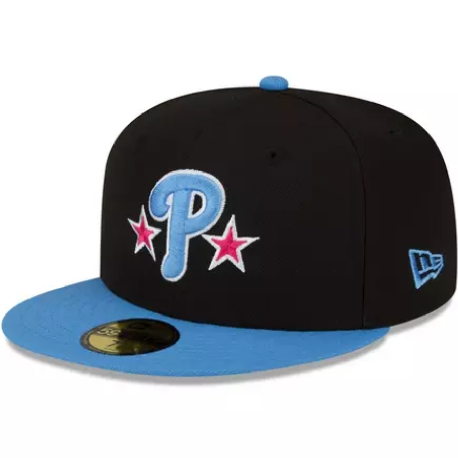 New Era Philadelphia Phillies Black "Gummy Worm Pack" 59FIFTY Fitted H