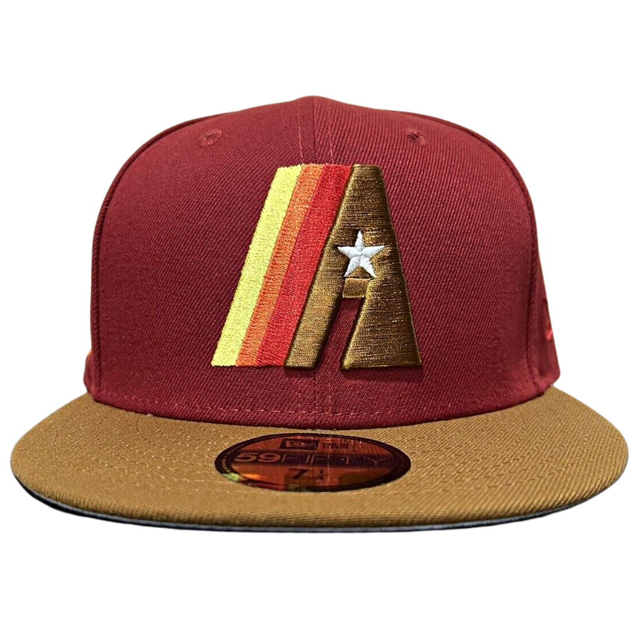 New Era Houston Astros Prototype Bourbon 20th Anniversary 59FIFTY Fitt