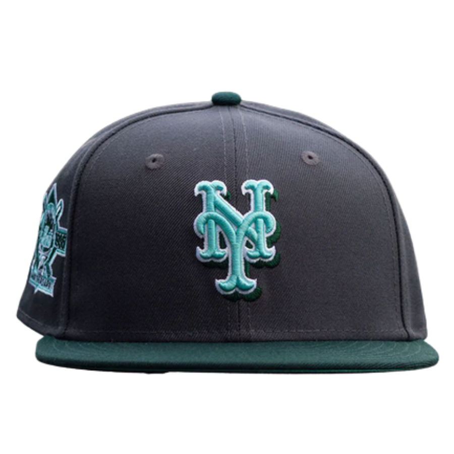 New Era New York Mets 25th Anniversary Clear Mint Undervisor 59FIFTY F