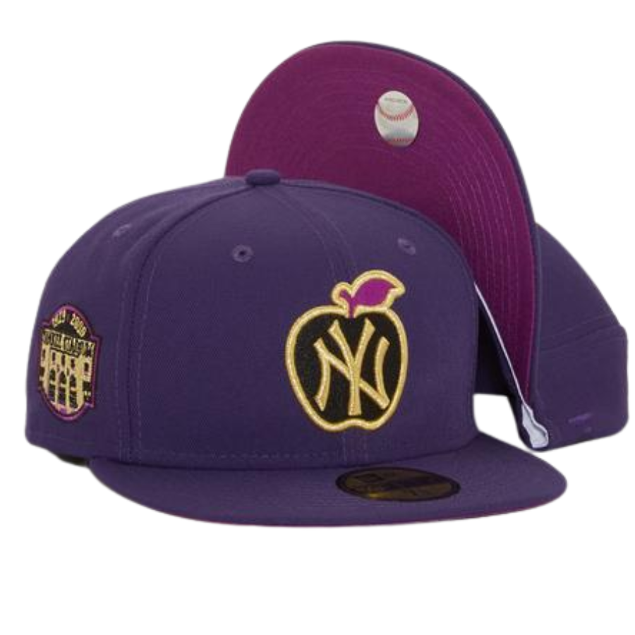 New Era New York Yankees Purple "MLB 3 Strikes" Pack 59FIFTY Fitted Ha
