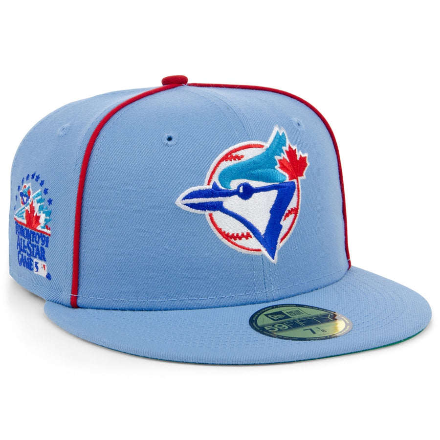 New Era x Lids HD Toronto Blue Jays Powder Blue Pipe 2022 59FIFTY Fitt