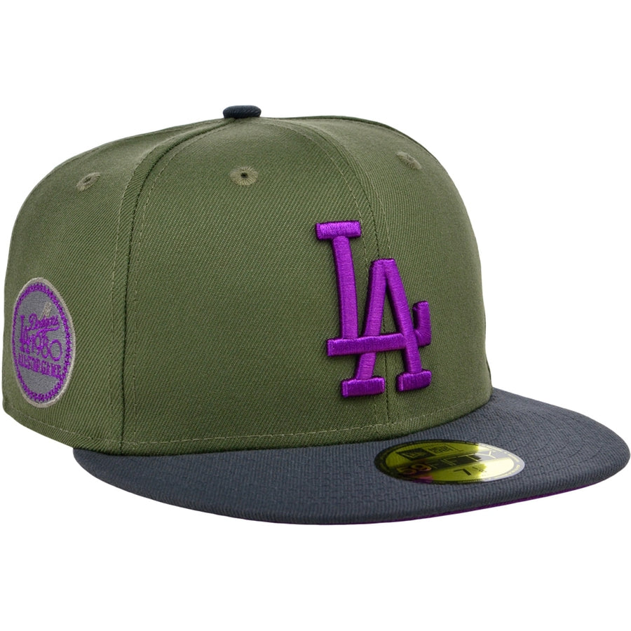 New Era x Lids HD Los Angeles Dodgers Mossy Haze 2022 59FIFTY Fitted Cap